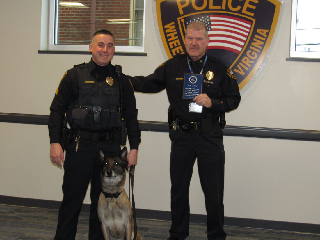 Zero’s a Hero: Wheeling Police Celebrate K-9’s Retirement | News ...